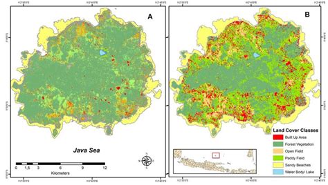 land cover classification based on satellite images classification