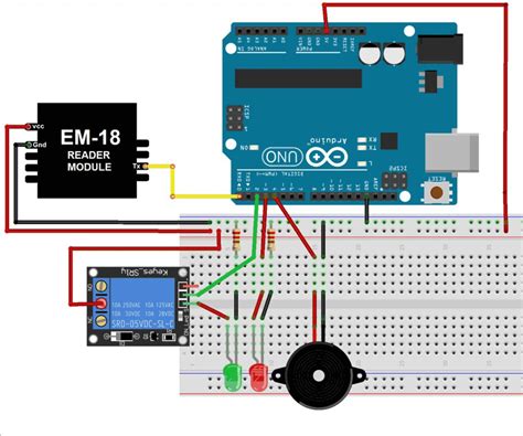 Arduino RFID Based Door Lock Steps Instructables