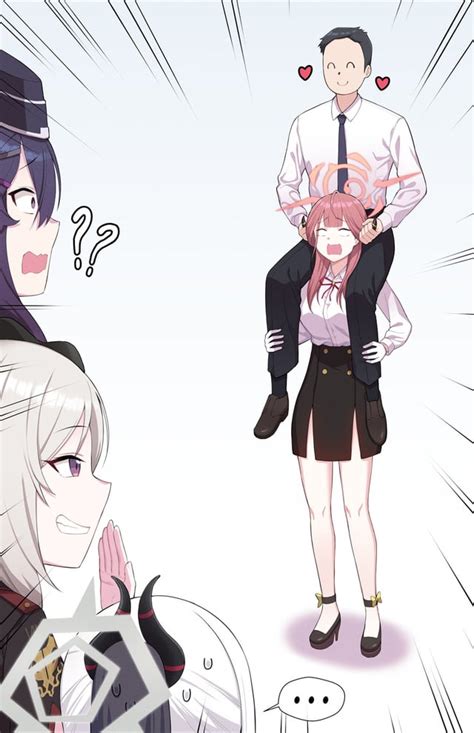 Sensei And Aru Shenanigans By Sgooncomics Rbluearchive