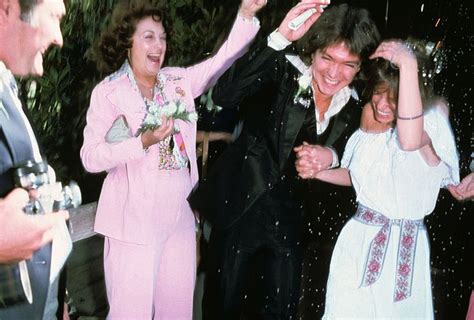 David Cassidy And Kay Lenz At Their Wedding At The Little Church Of