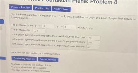 Solved Point For The Graph Of The Equation Y X Draw Chegg Com