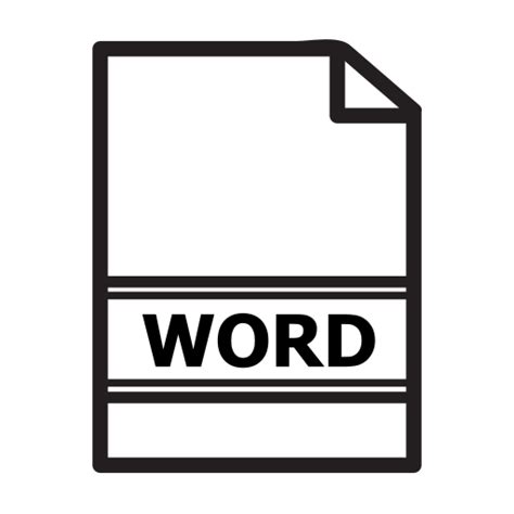 Document File Microsoft Office Text Word Work Icon