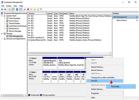 Click The Format Option