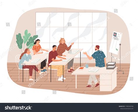Adult Education Class Stock Vectors Images And Vector Art Shutterstock