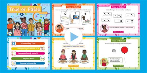 👉 Kindergarten True Or False Powerpoint Alive In 5 White Rose Maths