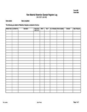 Printable Issue Log Example Forms And Templates Fillable Samples In PDF Word To Download