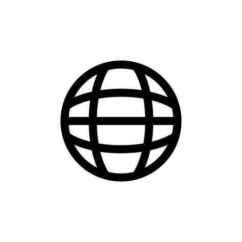 Web Browser Icon With Line Style Icon Vector Illustration Internet Software 22014291 Vector Art