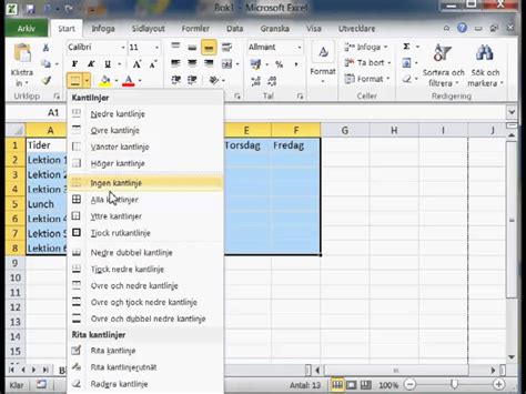 Schema I Excel Youtube