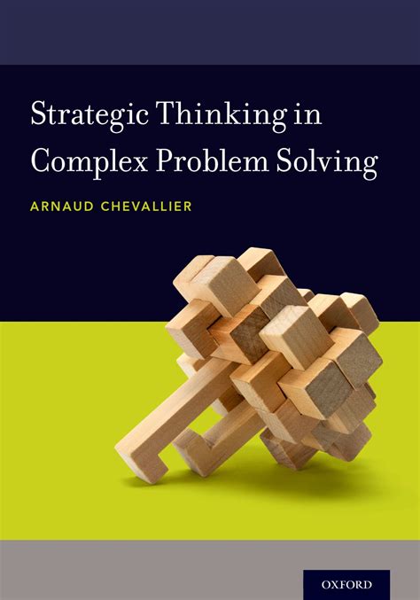 Strategic Thinking In Complex Problem Solving Pdfepub Version Downloadable Feetlux Store