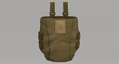 전사 폭행 시스템 대형 롤업 덤프 파우치 3d 모델 19 Obj Max Fbx Free3d