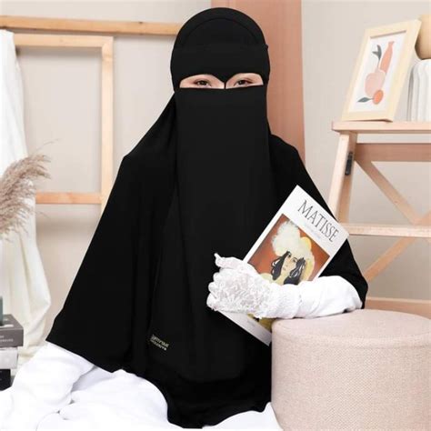 Niqab Qayra Original By Qibtiyyah Exclusive Shopee Malaysia