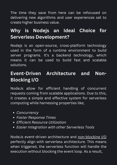 Ppt Building Scalable Applications With Nodejs And Serverless