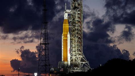 Nasas Moon Rocket Moved To Launch Pad Ahead Of Maiden Flight