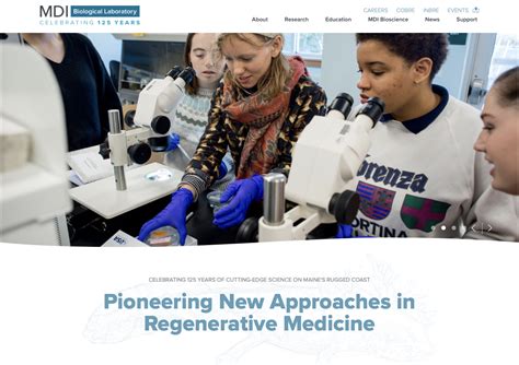 mdi bio lab website wins international dotcomm award mdi biological