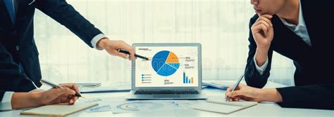 Business Data Dashboard Analysis By Computer Software Investment Oratory Stock Image Image Of