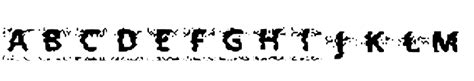 Glitch Bits Regular Font Decorative Display Modern Edgy What Font Is