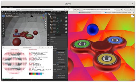 I Managed To Launch Blender And Webgl Engine Verge3d On Risc V Paving The Way For Realtime 3d
