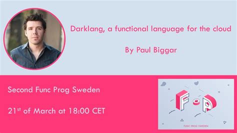 Magnus Sedlacek On Linkedin Funcprogsweden Functional Programming