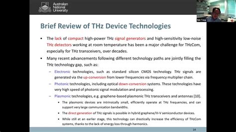 Physical Layer Design Of Terahertz One News Page Video