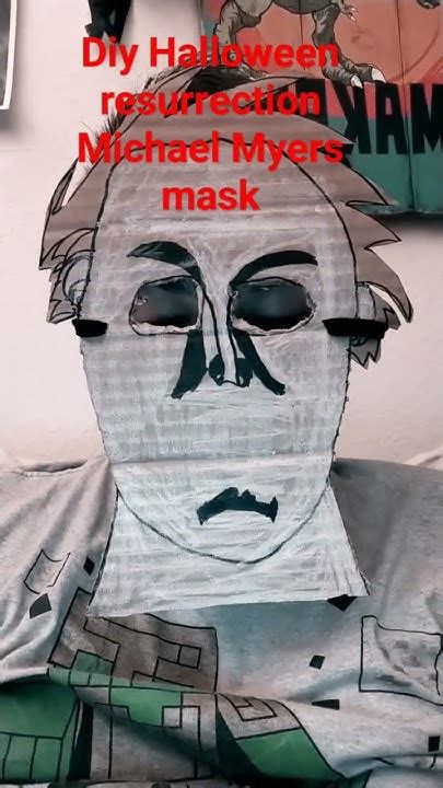 Diy Halloween Resurrection Mask Michael Myers Halloween Michaelmyers