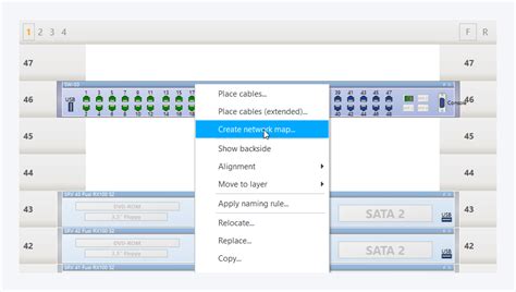 Manage Network Maps