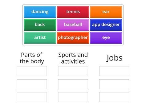 Review Units 79 Gold Experience A1 Group Sort