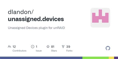 Github Dlandonunassigneddevices Unassigned Devices Plugin For Unraid