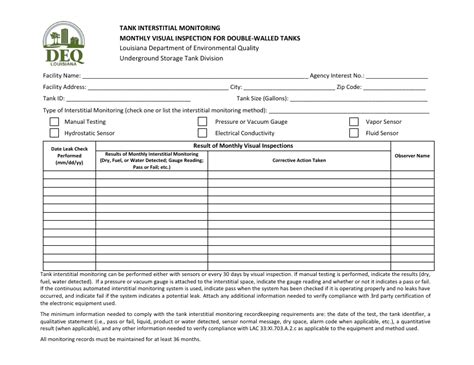 Visual Inspection Templates Pdf Download Fill And Print For Free