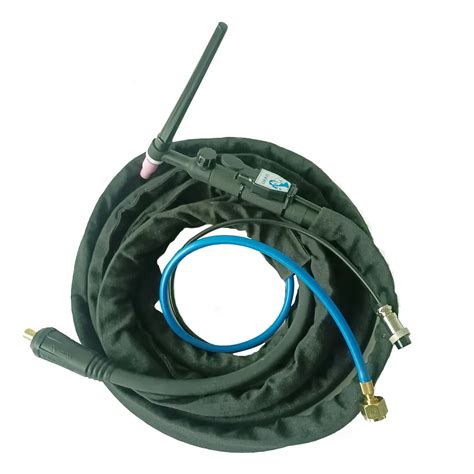 전원가스 분리 유형 Tig 용접기 토치 Wp 9v 가스 밸브 제어 천 커버 4m 12 피트 호스 10 25mm 2p 공기 소켓