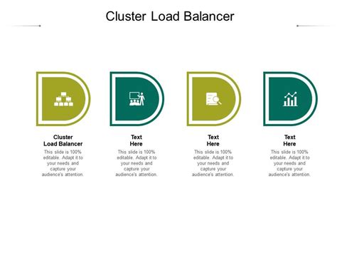 Cluster Load Balancer Ppt Powerpoint Presentation Infographics Structure Cpb Presentation