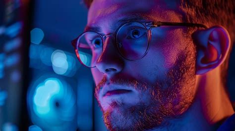 Premium Photo Innovative Startup Portrait Of A Software Engineer Planning Strategy Seeking