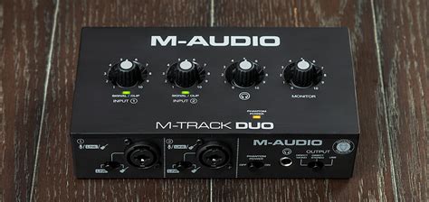 M Audio M Track Duo USB Audio Interface