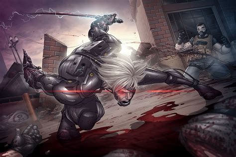 Metal Gear Rising Game Art Hq