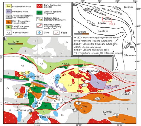 A Tectonic Framework Of The Tibetan Plateau And Southeastern Asia