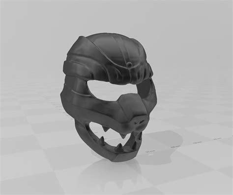 Zen Aku Wolf Mask Power Rangers Wild Force 3d Model 3d Printable Cgtrader