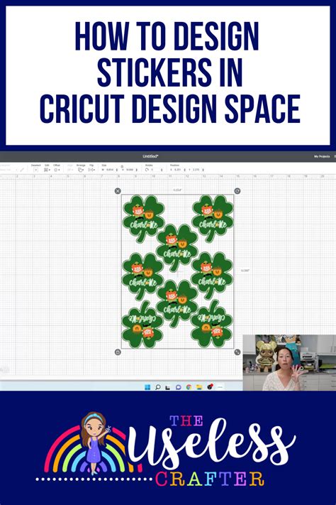 How To Use Cricut Design Space To Design Your Own Custom Sticker Step