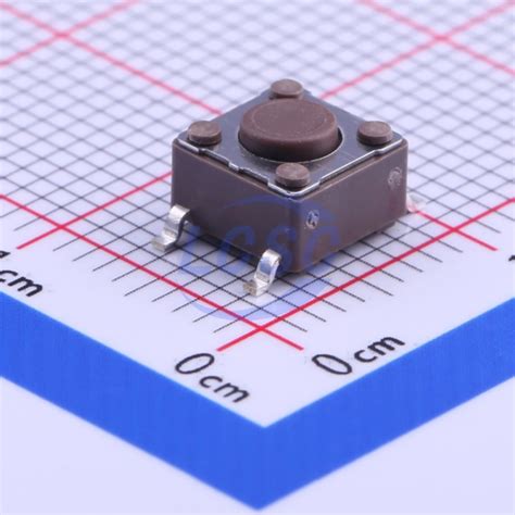 Dtsm N V T R Diptronics Switches Mm Mm Round Button Ma Mm Spst V Smd P X