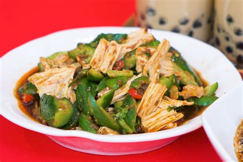 Cucumber Bean Curd Salad Curated Kitchenware
