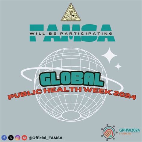 Global Public Health Week 2024 Famsa