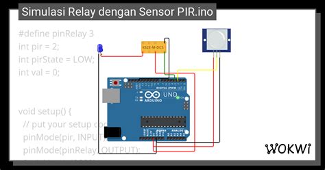 Simulasi Relay Dengan Sensor O Wokwi Esp32 Stm32 Arduino