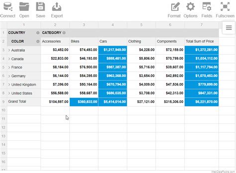 saving the report webdatarocks