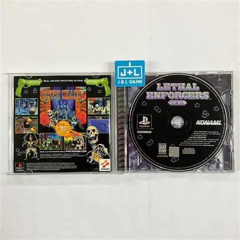 Lethal Enforcers I And Ii Ps1 Playstation 1 [pre Owned] Jandl Video