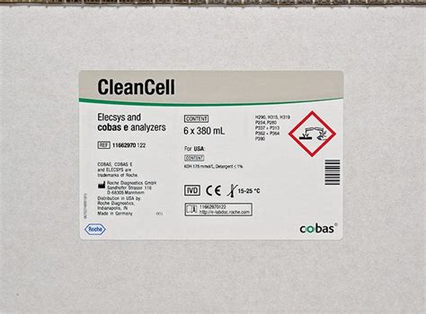 Roche Elecsys Cleancell With Worldwide Delivery Reagents