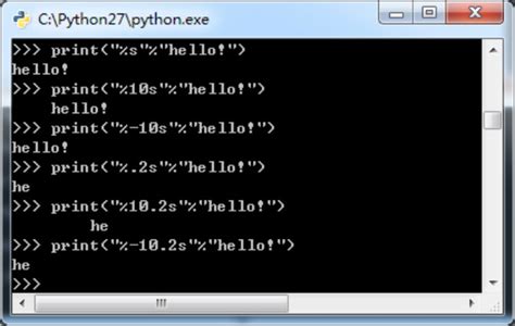 Python中print函数的格式控制符号 小鸟数据