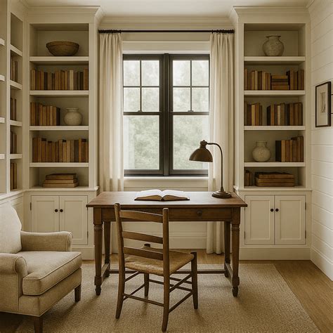 22 Chic Farmhouse Office Styles To Spark Your Creativity