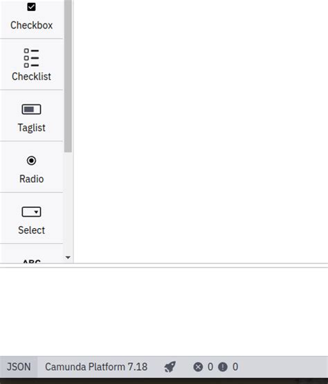 human task form in camunda 7 as a json discussion and questions