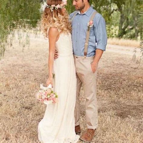 Casual Wedding Attire For Bride And Groom 60 Photos