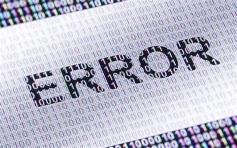 Imágenes De Error Fotos De Error Sin Royalties Depositphotos