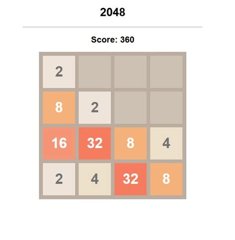 Recently Developed A Game Called 2048 😊 I Used Html Css And Javascript To Develop Click