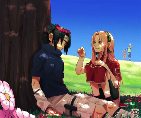 Sasuke And Sakura Kiss Wallpapers Anime Sasusaku